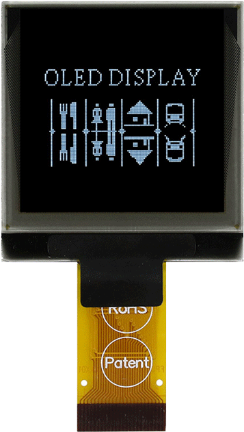 5 Oled Display, Oled Display - Rex128128awap3n00000 Raystar Optronics ...
