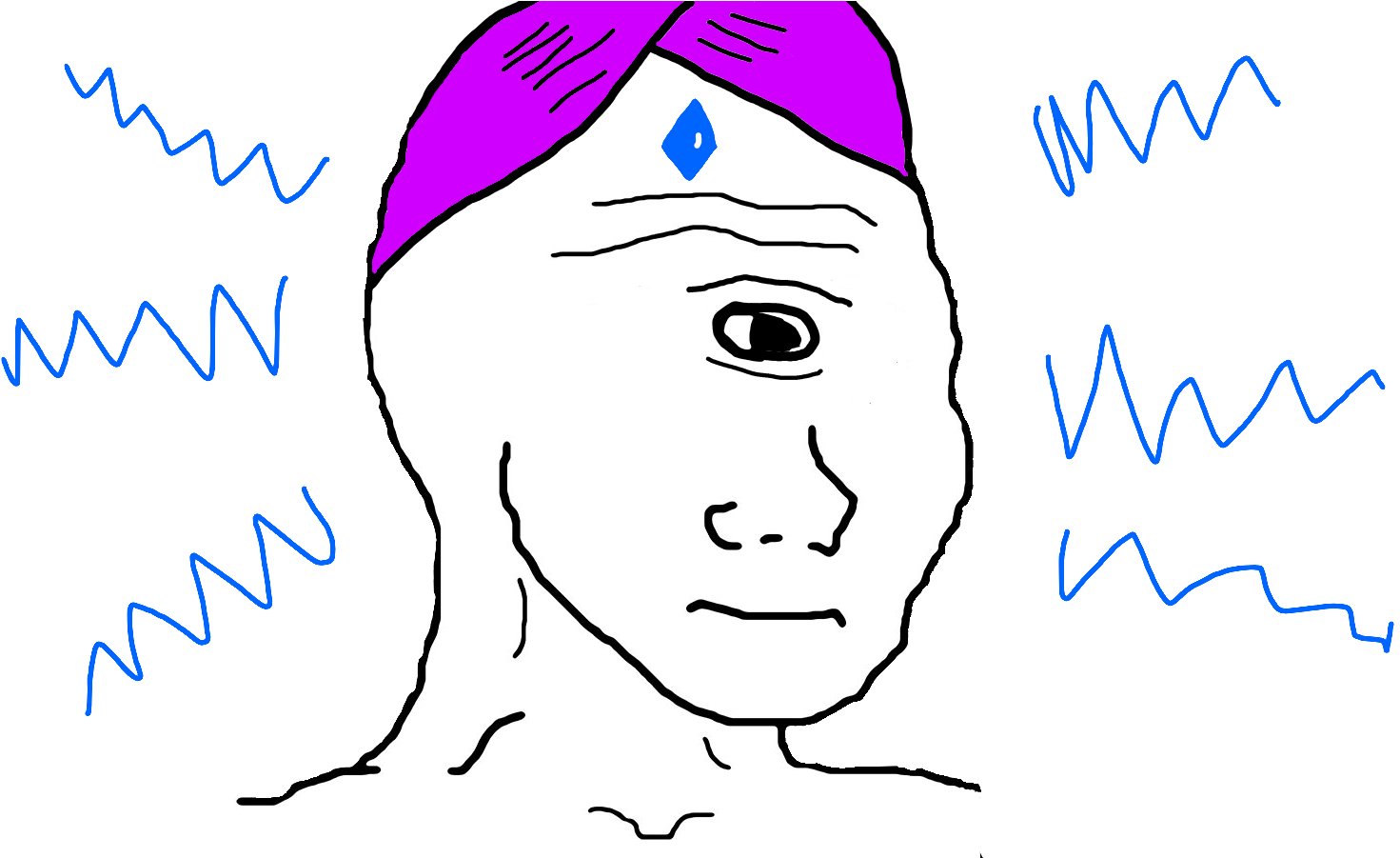 165kib, 1600x900, Wojak - Wojak Npc Meme (1600x900), Png Download