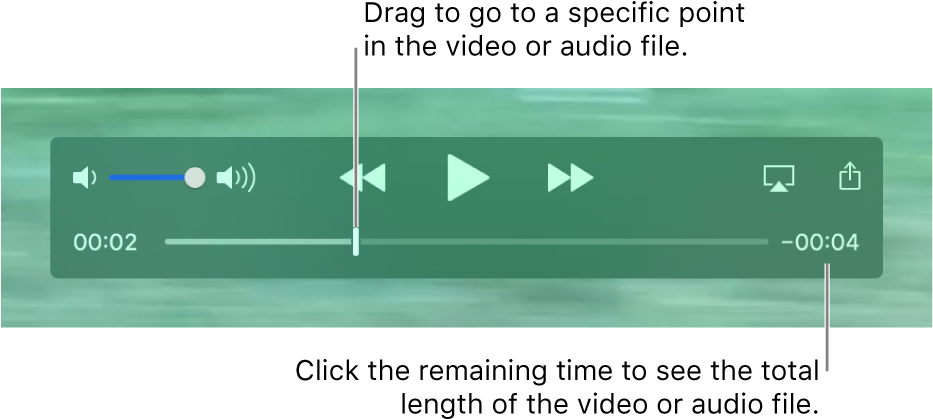 The Quicktime Player Playback Controls - Anda (934x428), Png Download