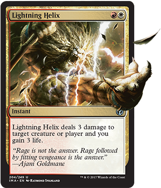 Lightning Helix Full Art (399x398), Png Download