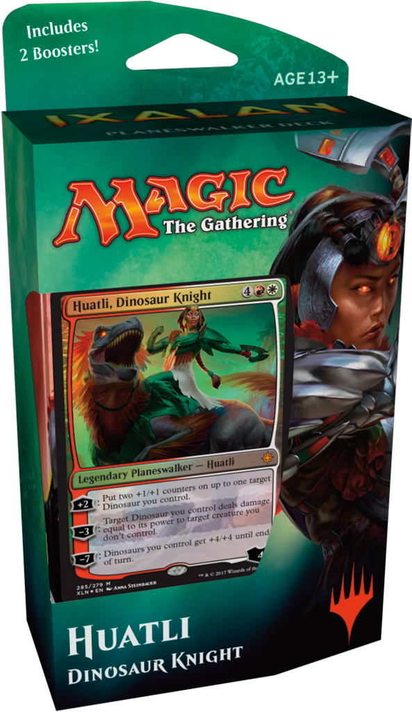 Magic The Gathering - Ixalan Planeswalker Deck Huatli (692x1123), Png ...