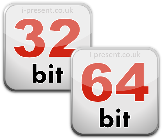 Choosing 32 Or 64 Bit Microsoft Office - 32 Bit 64 Bit Png (579x579 ...
