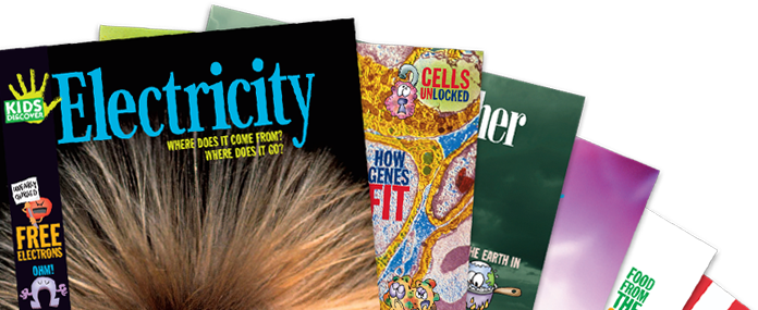 Download Stack Of Kids Discover Magazines Fanned Out - Informational ...