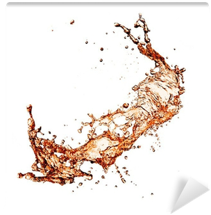 Download Cola Splash, Isolated On White Background Wall Mural - Euro ...