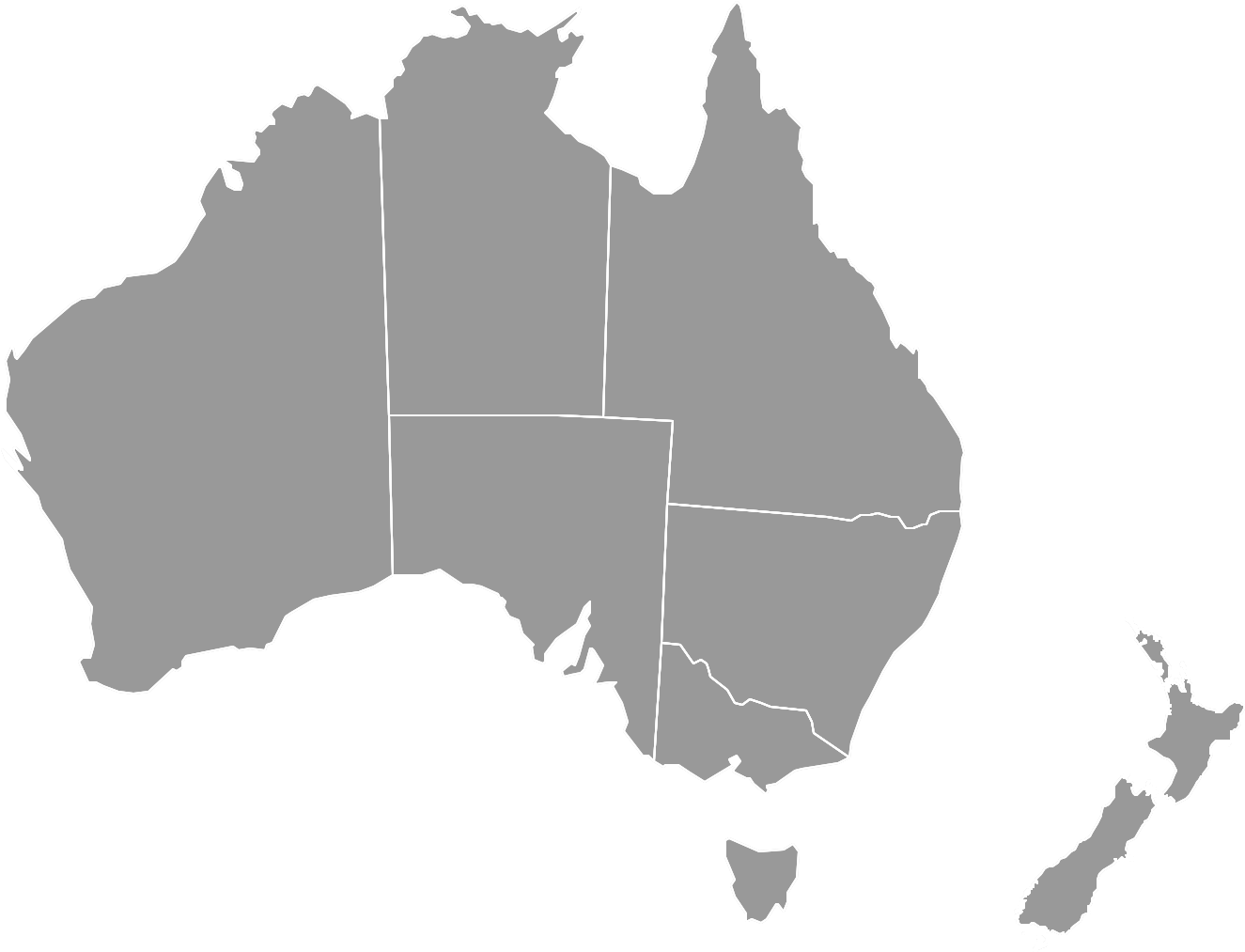 Download Map Of Australia And Nz Major Tourist Attractions - Map Of ...