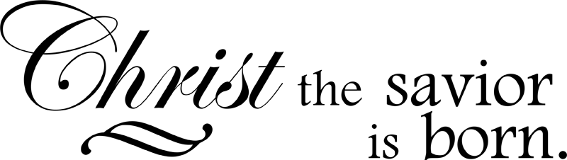 Relief And The Birth Of Christ - Savior Is Born Png (800x226), Png Download