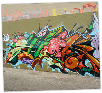 Ewok Graffiti (460x408), Png Download