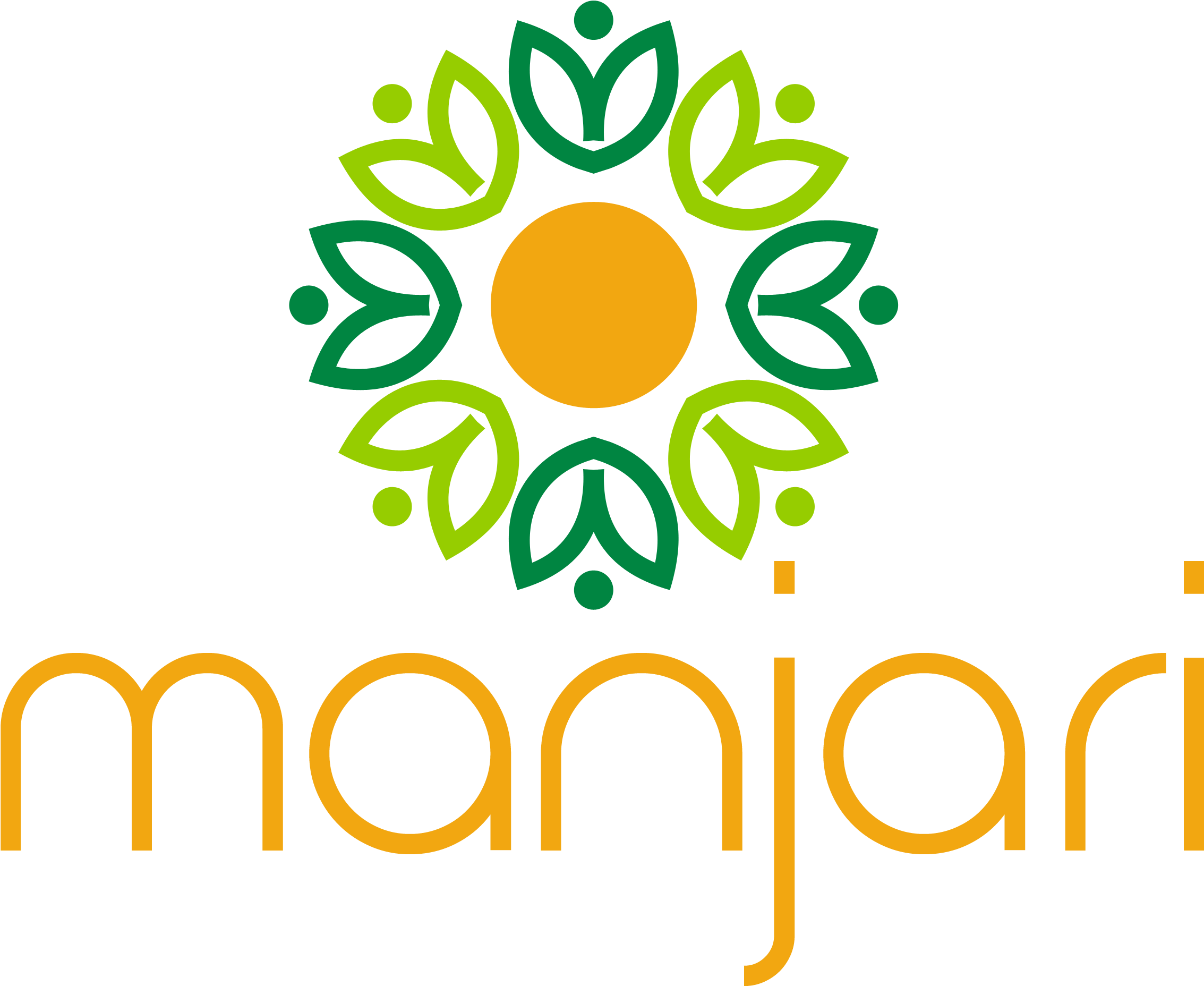 Manjarifoundation - Manjari Logo (3937x2000), Png Download