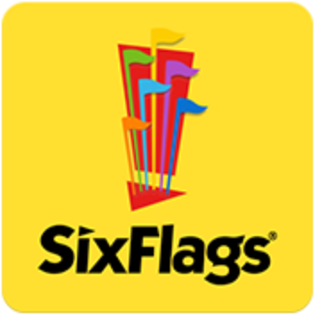 Six Flags Logo Png (384x384), Png Download