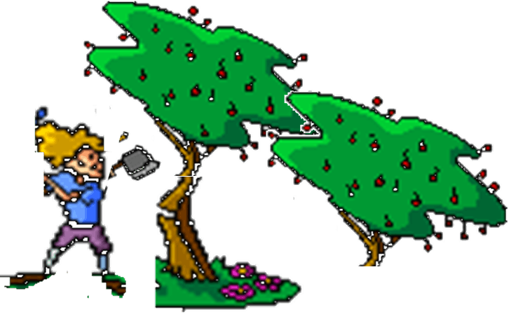 Deforestation Image - Cartoon (726x448), Png Download