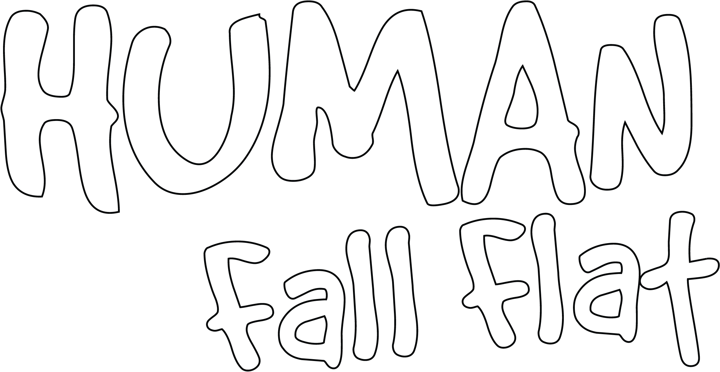 Download Logo - Human Fall Flat Logo | Transparent PNG Download | SeekPNG