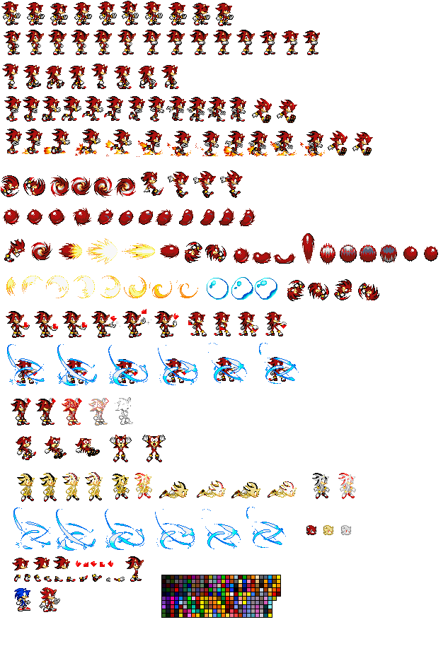 Download Easy Sprite Sheets, So I Gots 5 - Fox Ssf Sprite Sheet ...