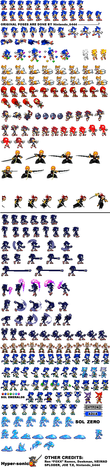 Sprite Sheet Pack By Lucarioshirona On Deviantart Sprite - Super Smash ...