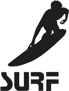 Surf Logo Vector - Logo Surf Png (400x400), Png Download