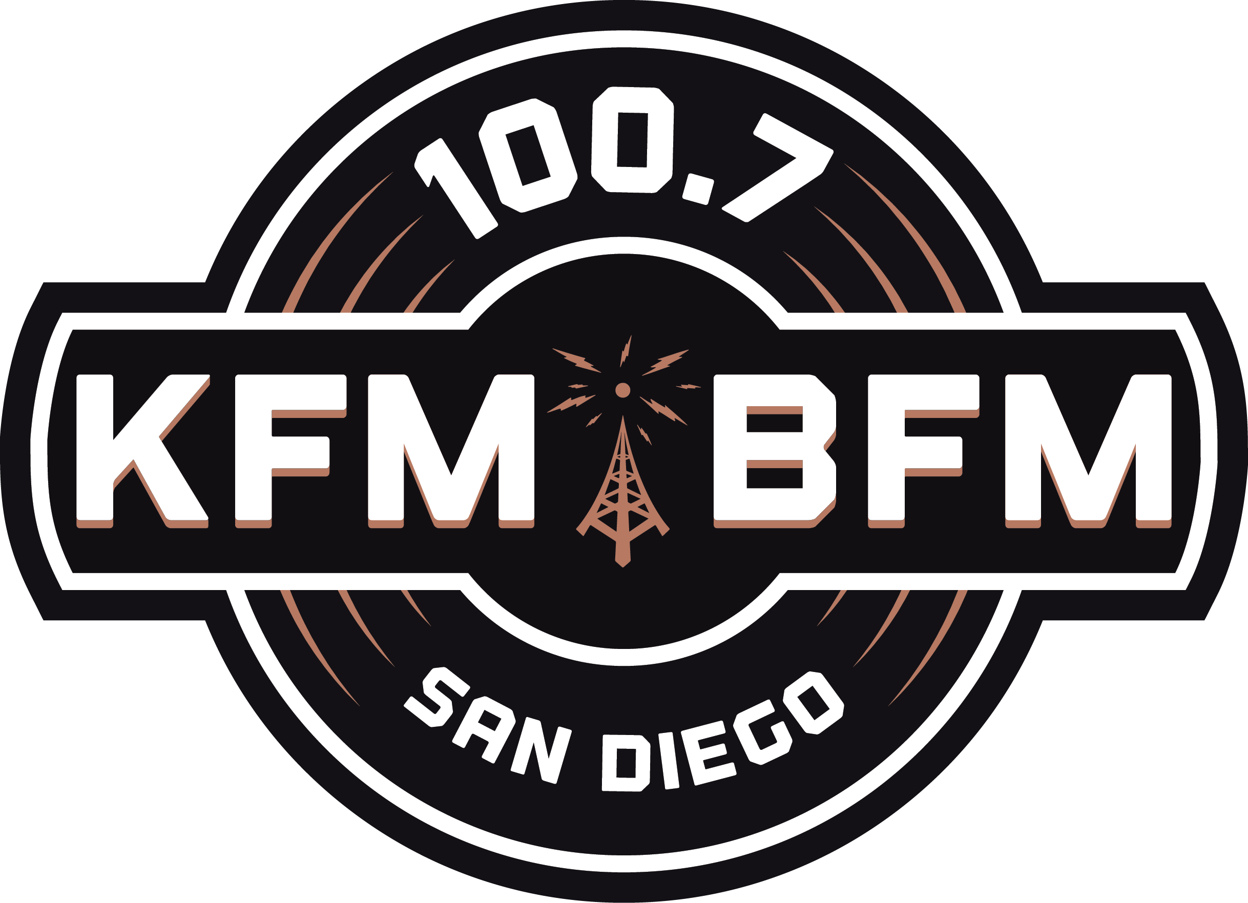 100 - 7 Kfm-bfm - 100.7 Kfm Bfm (2436x1763), Png Download