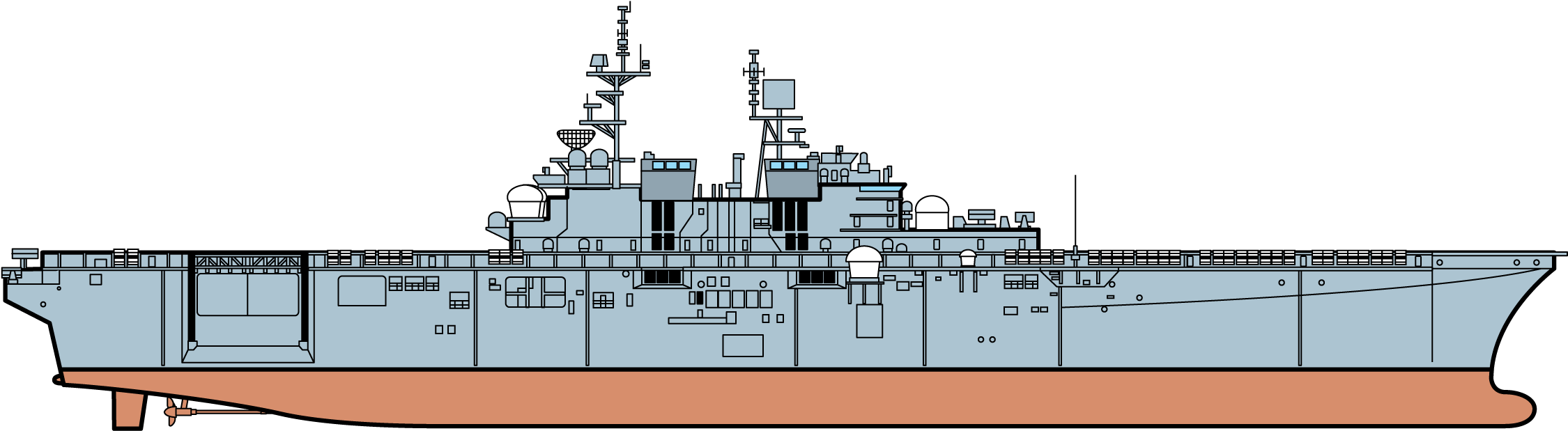 Navy Bidding Farewell To 6 Ships - America Class Amphibious Assault ...