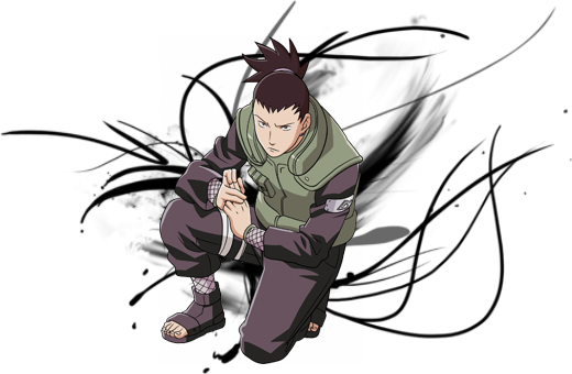 Shikamaru Nara - Shikamaru Shadow (520x340), Png Download