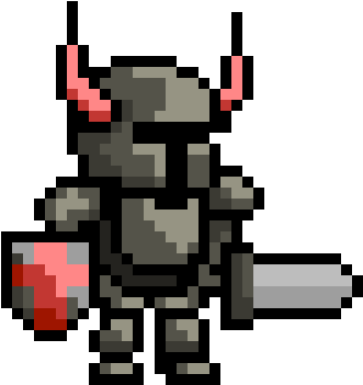 Download Small Armor Knight - Pixel Art Knight | Transparent PNG ...