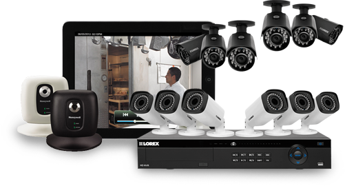 Security Homepage Slider Icon - Lorex Dynamic Ip Camera System With 24 ...