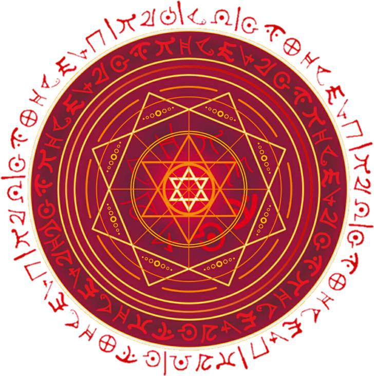 Circle Magiccircle Magic Fantasy Red Symbol Evil Power - Fantasy ...