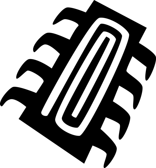 Vector Illustration Of Information Technology Computer - Emblem ...