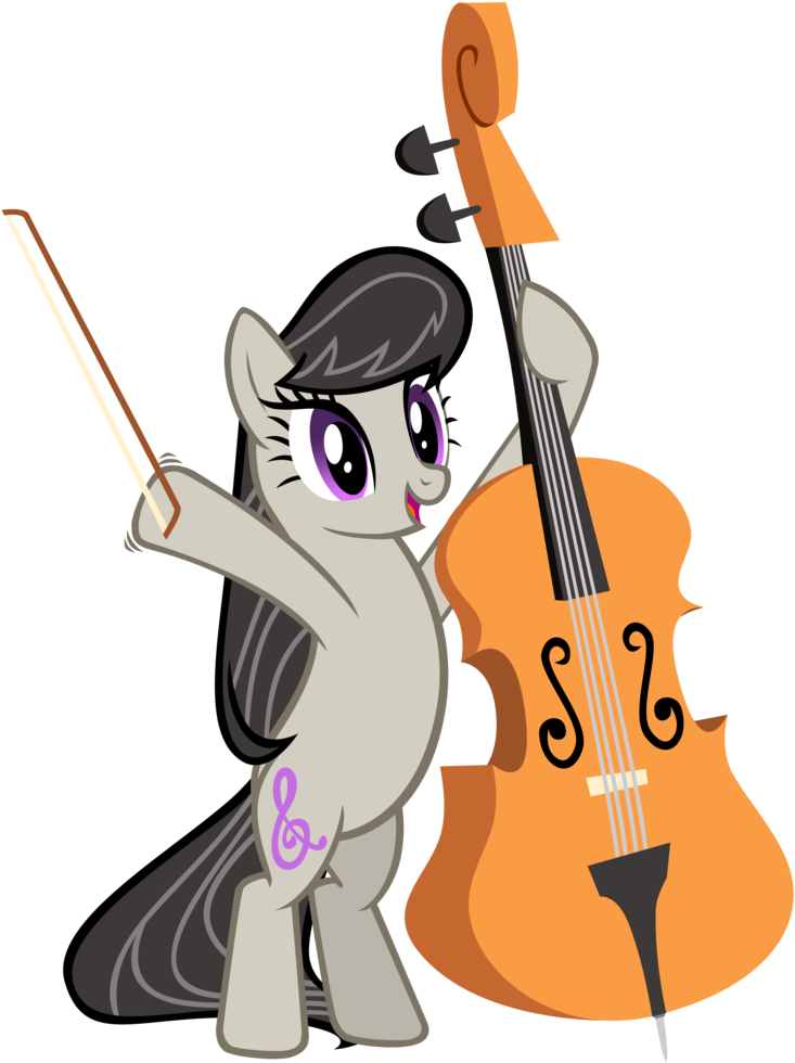Cultleaderfluttershy, Bow , Cello, Cello Bow, Octavia - Octavia Pony ...