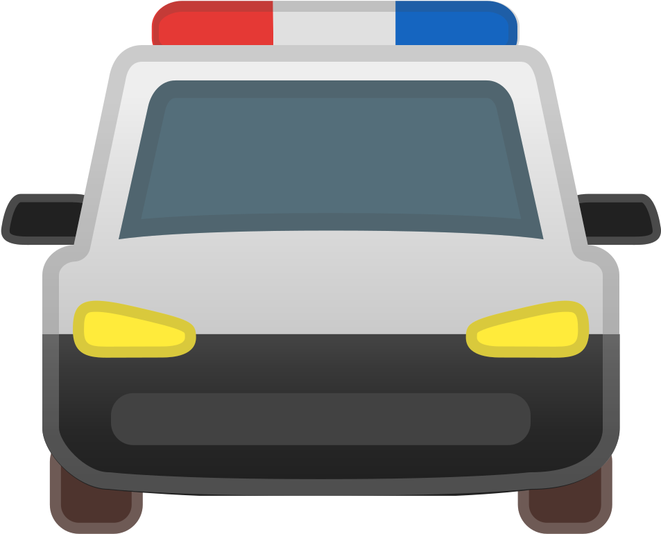 Download Svg Download Png - Police Car Icon Ts3 (1024x1024), Png Download
