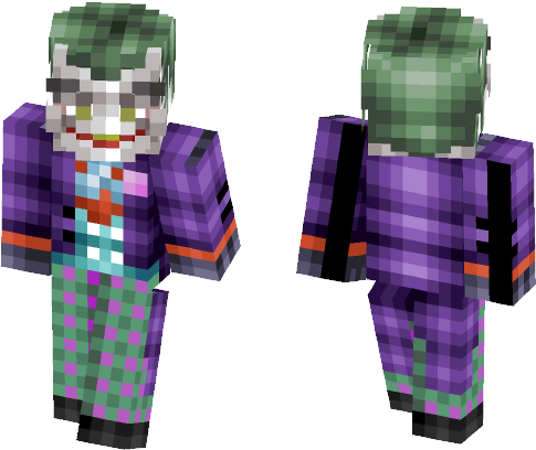 Joker - Minecraft (584x497), Png Download