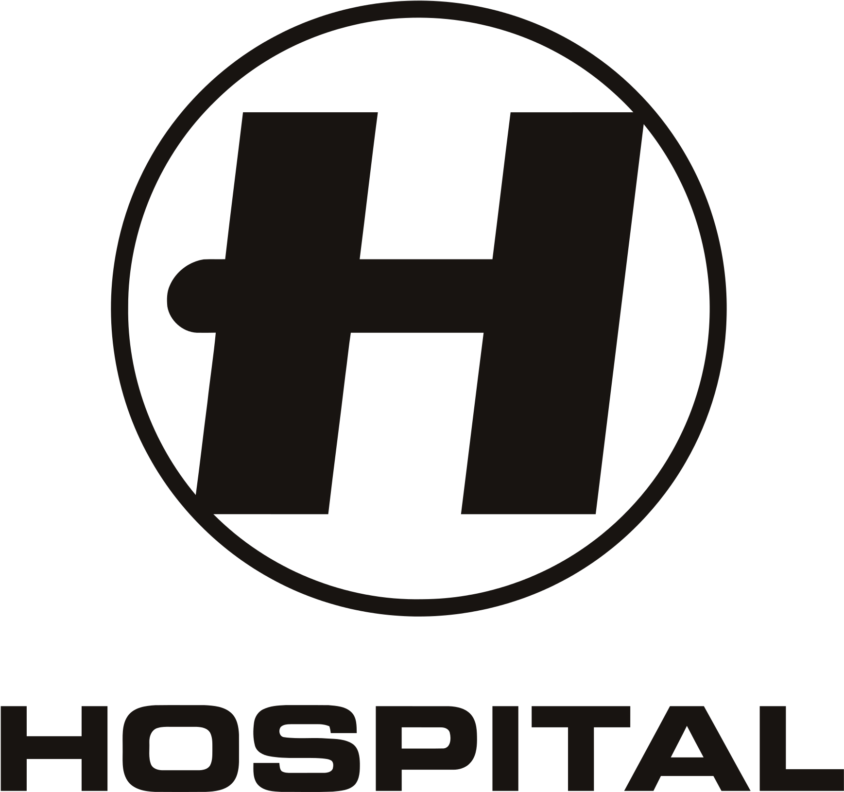 Hospital Records Logo (1200x1183), Png Download