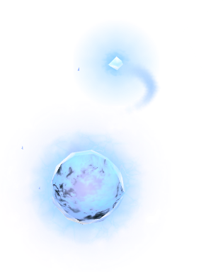 Wisp Glowing Wisp - Magic Wisp Png (315x384), Png Download