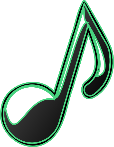 Download Green Musical Note Png | Transparent PNG Download | SeekPNG