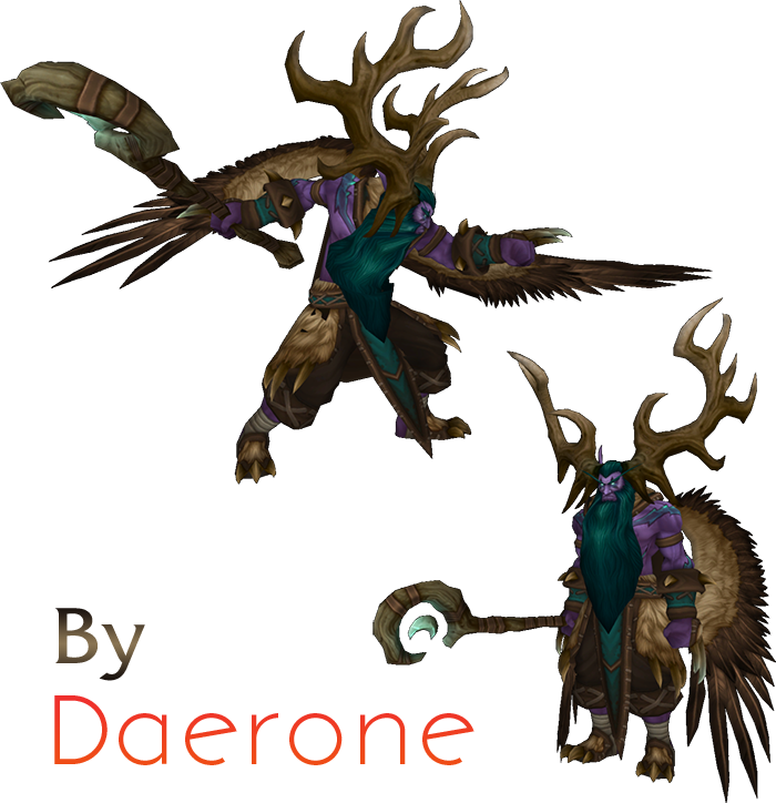 Original Model Ripped By Escapist - Warcraft 3 Malfurion Model (700x724 ...