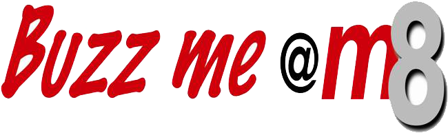 Buzz Me Logo Png - Buzz Me @m8 Logo (718x192), Png Download