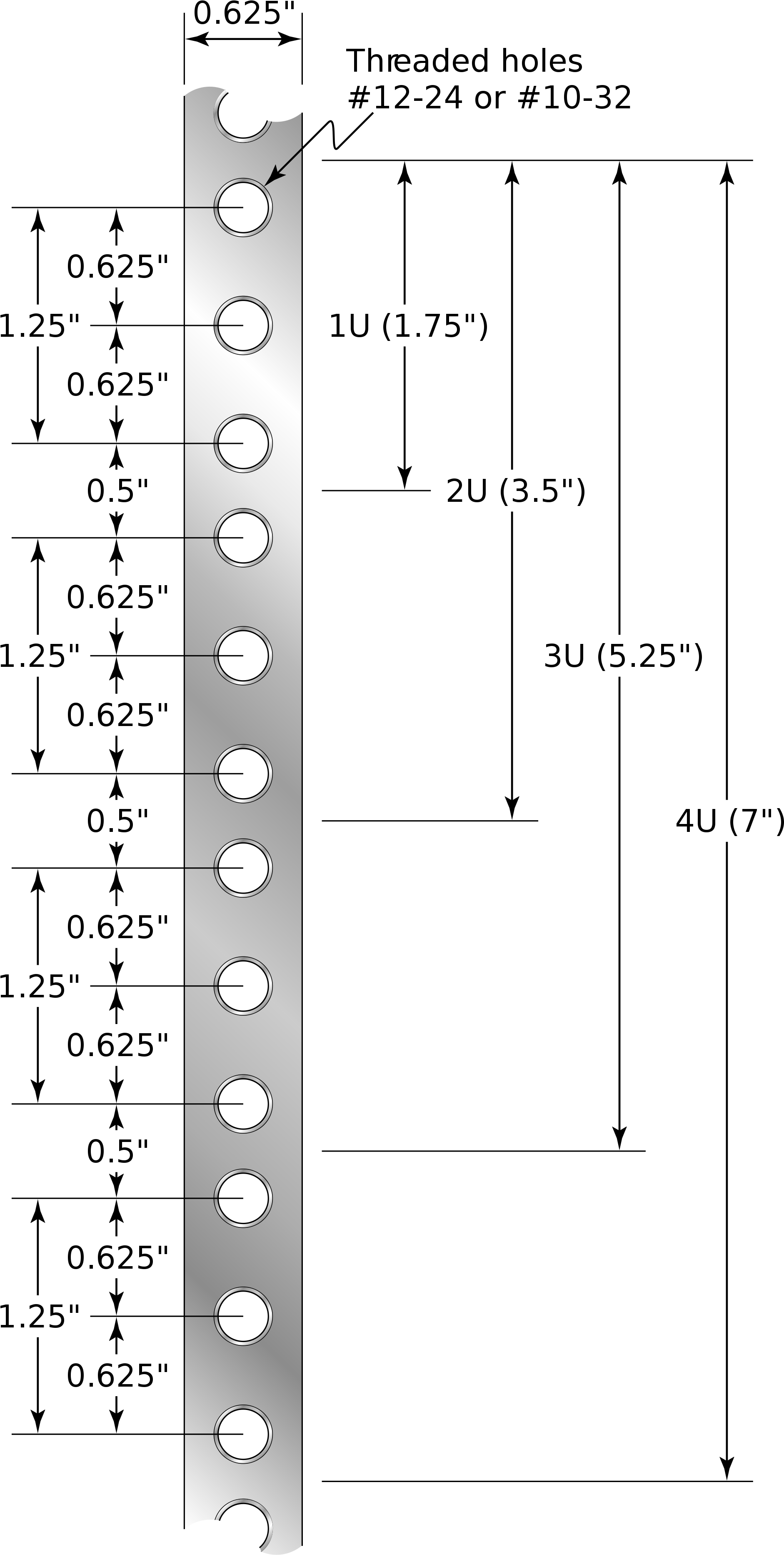 A Typical Section Of Rack Rail Showing Rack Unit Distribution 1 Rack Unit 2000x3830 Png a-typical-section-of-rack-rail-showing-rack-unit-distribution-1-rack-unit-2000x3830-png