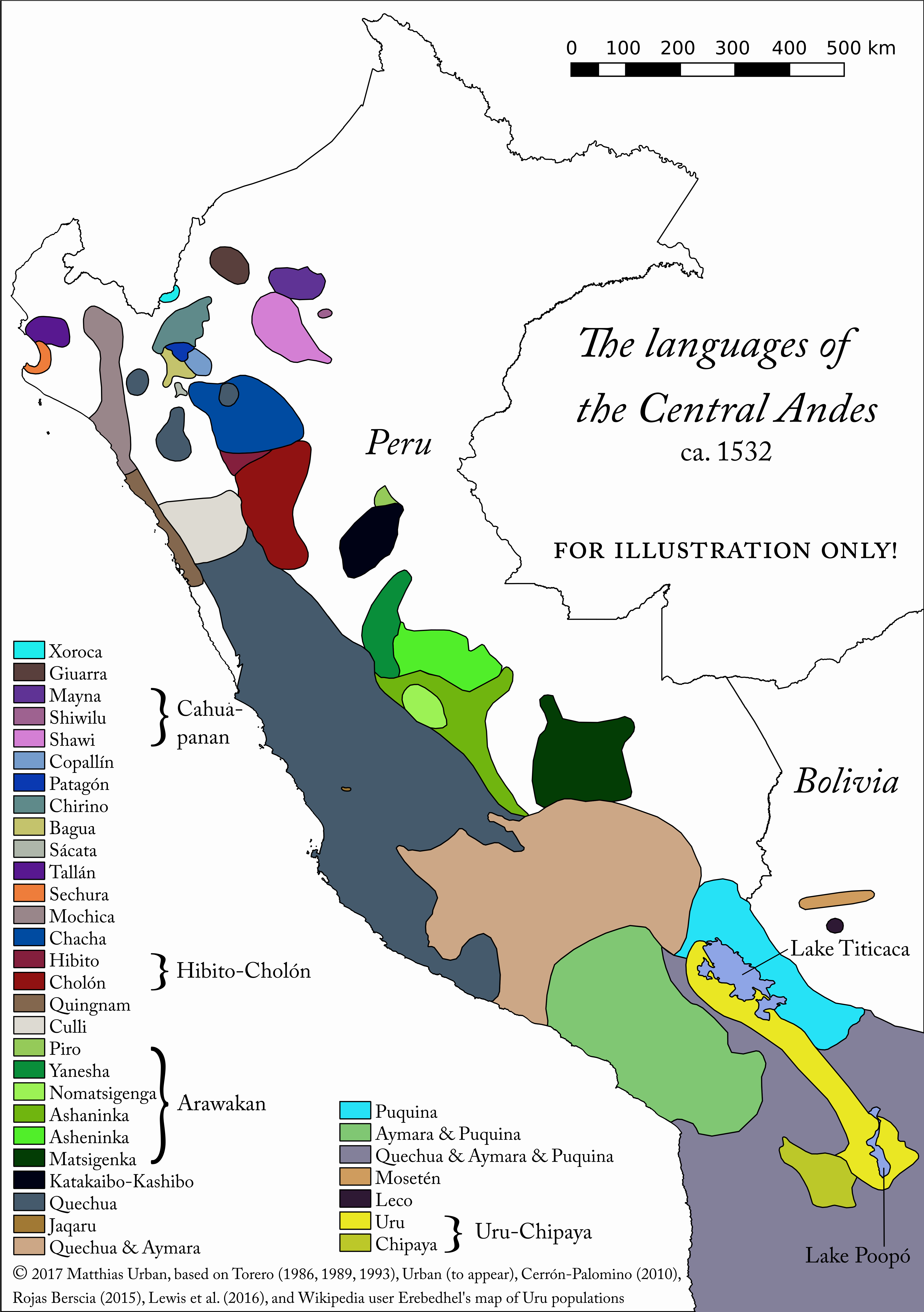Matthias Urban - Ancient Andes Map (4959x7015), Png Download