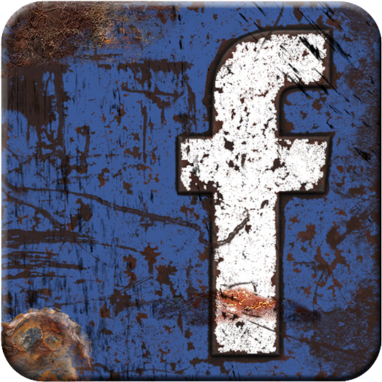 Download Facebook - Rustic Facebook Logo | Transparent PNG Download ...