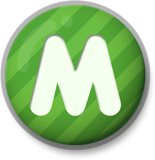 Nick Jr Letter M (540x540), Png Download