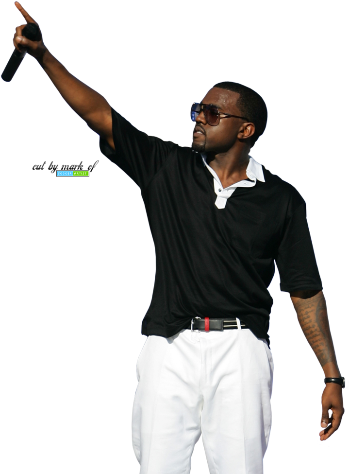 Download Kanyewest Render Photo Kanyewest - Kanye West | Transparent ...
