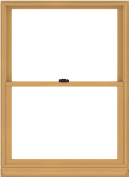 Double Hung Window (380x351), Png Download