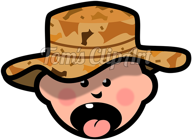 Baby Army 01 Hrz Img - Cartoon (784x574), Png Download