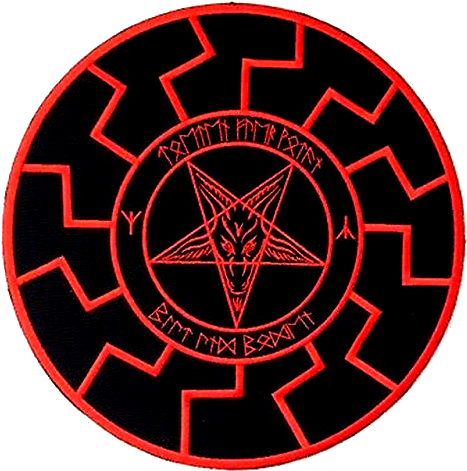 Download Sol Negro Pentagrama - Pentagram Back Patch | Transparent PNG Download | SeekPNG