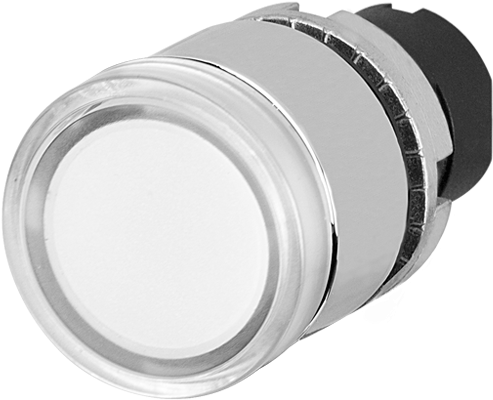 Download Shielded Push Button Illuminated Clear Metal - Push-button ...