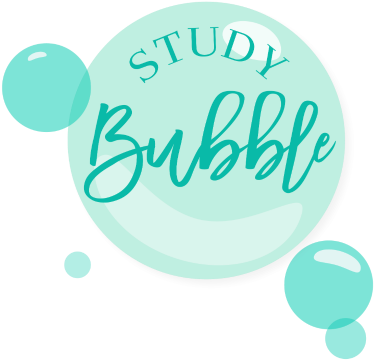Study Bubble Logo Banner - Logo (400x376), Png Download