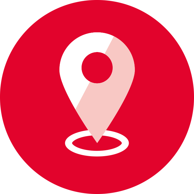 Red Area Icon (630x630), Png Download