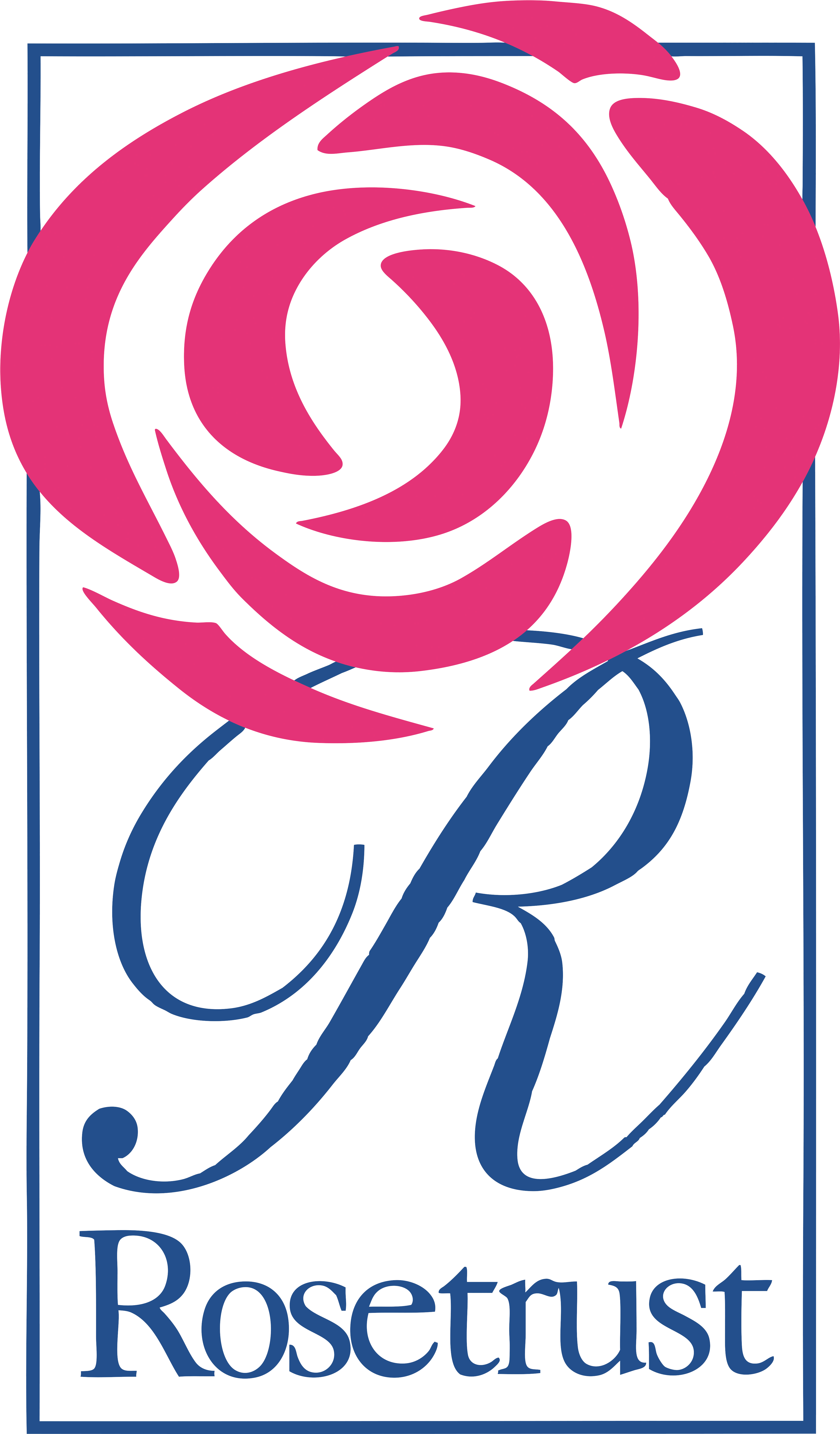 Rosetrust Logo Mit Rahmen Rgb Gross - Frost Brown Todd (4762x7483), Png ...