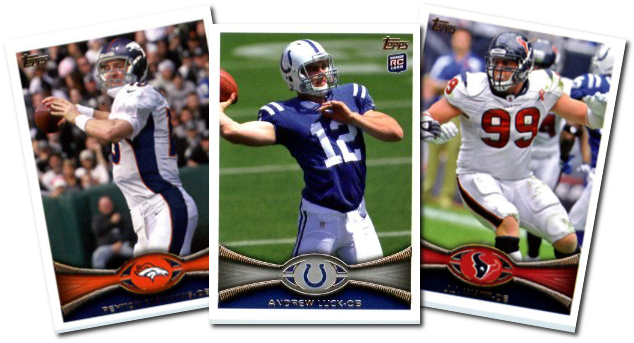 2012 Topps Football Cards - 2012 Topps Andrew Luck Rc Rookie Psa 9 Mint ...