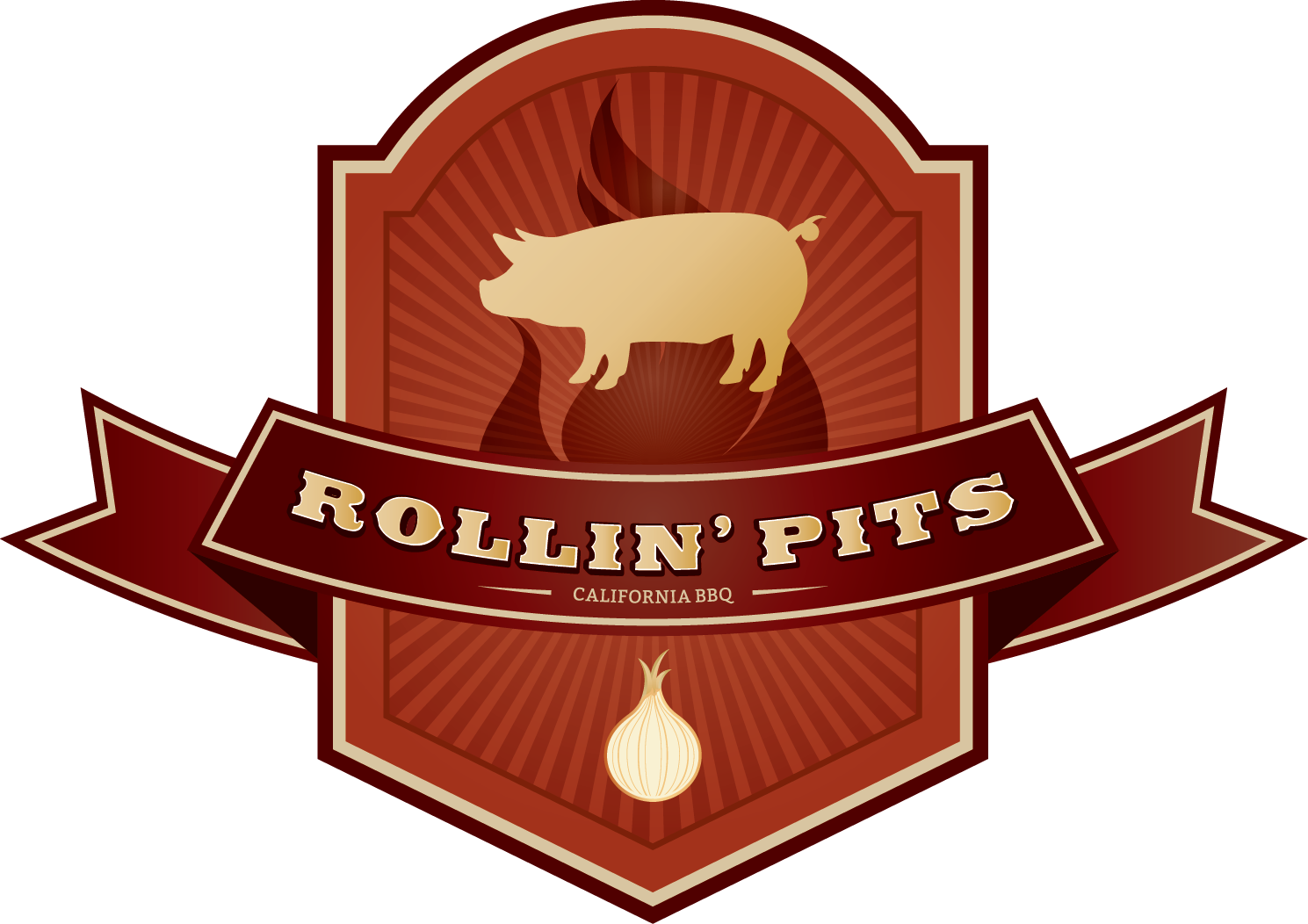 Rollin Pits Bbq - Bbq (1489x1052), Png Download