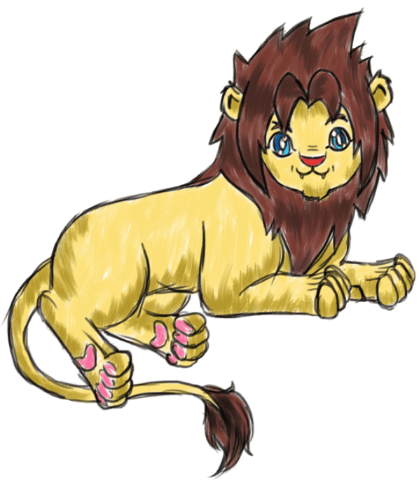 Max The Lion - Lion (787x787), Png Download
