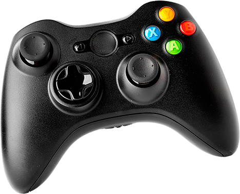 Kids - Xbox Controller No Background (468x378), Png Download