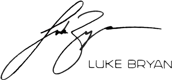 Luke Bryan Signature - Towel (621x299), Png Download
